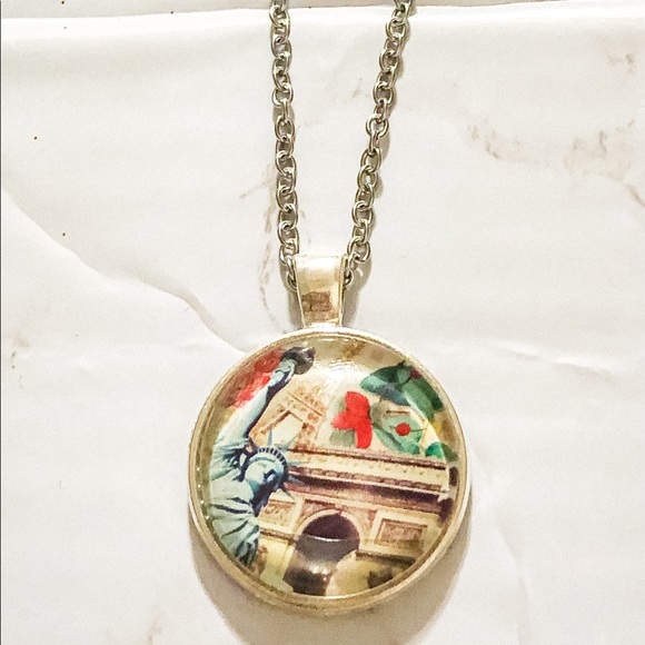 Jewelry | Statue Of Liberty Pendant Necklace | Poshmark